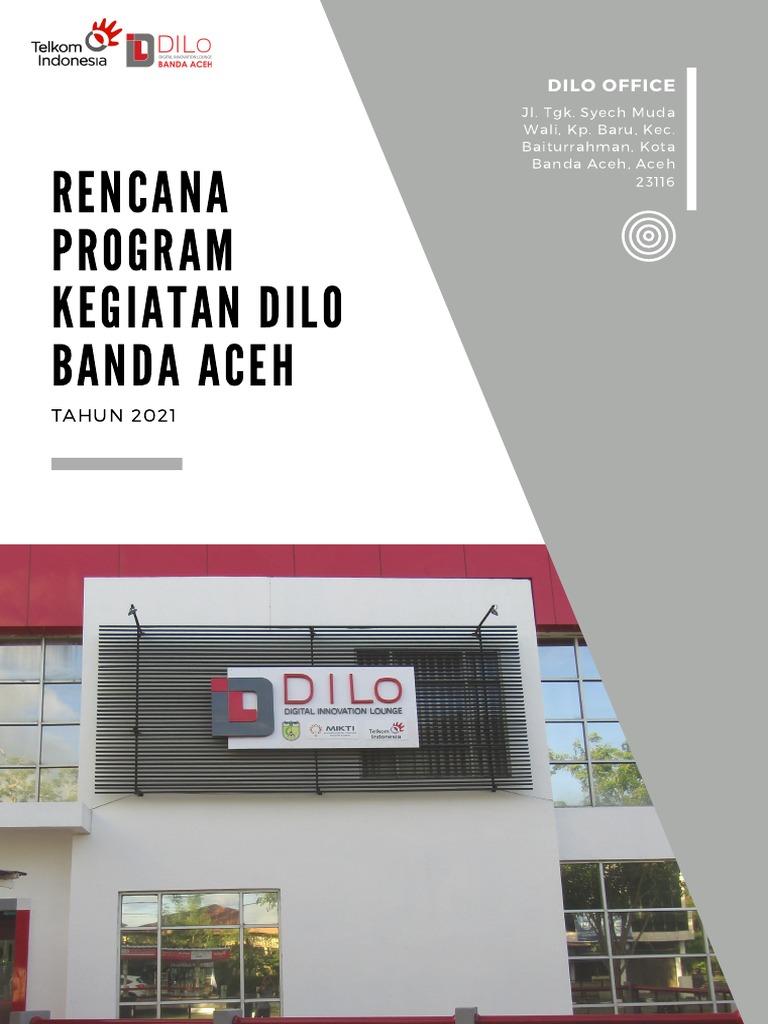 Program Kegiatan DILo Banda Aceh 2021 | PDF | Bisnis | Seni