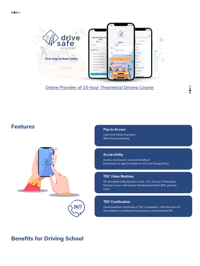 Online Provider of 15-Hour Theoretical Driving Course | PDF | Qr Code ...