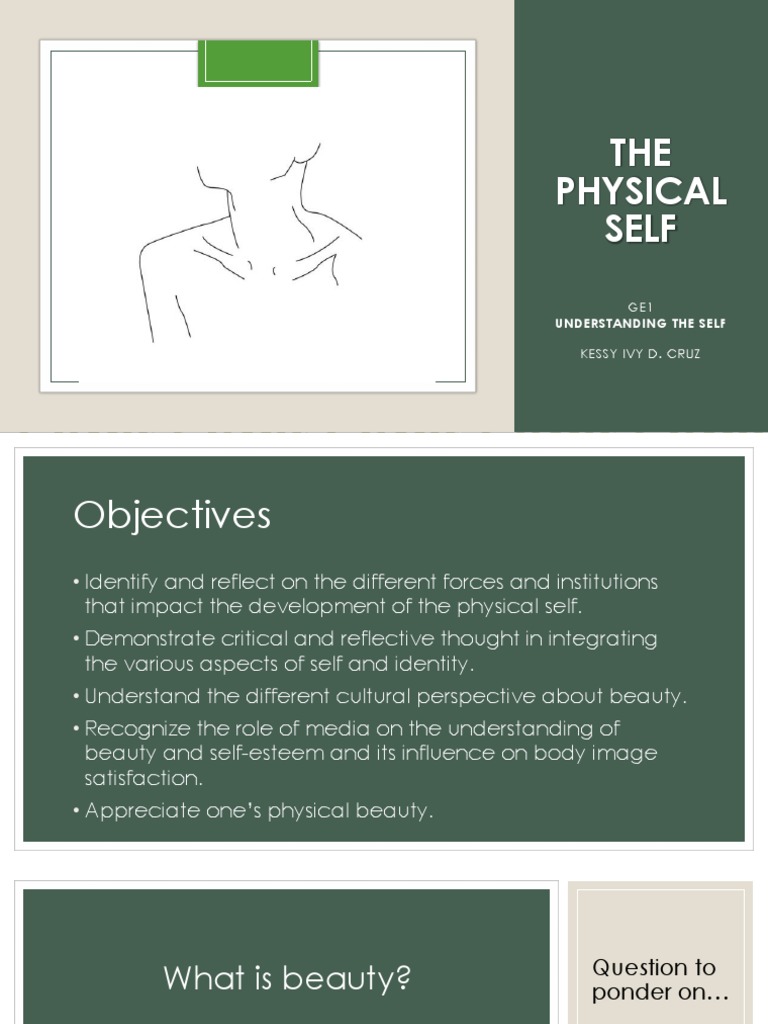 Module 6 - The Physical Self | PDF | Body Image | Self Esteem
