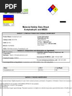 Magiclean Antibacterial SDS Overview | PDF | Toxicity | Physical Sciences