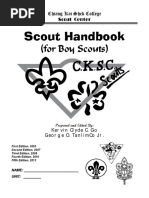 Revised SENIOR SCOUT CODE | PDF