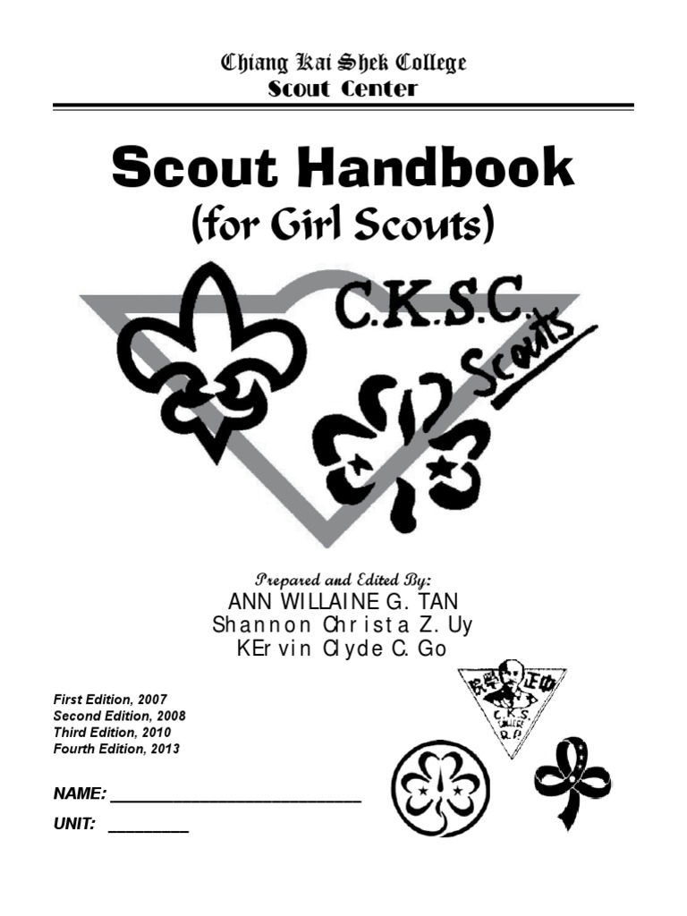Scout Handbook: (For Girl Scouts) | PDF | Knot | Scouting
