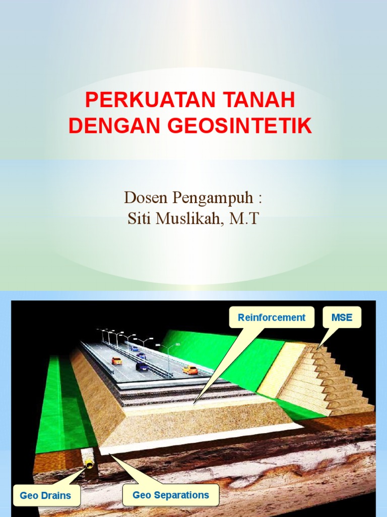 Geosintetik Lengkap | PDF