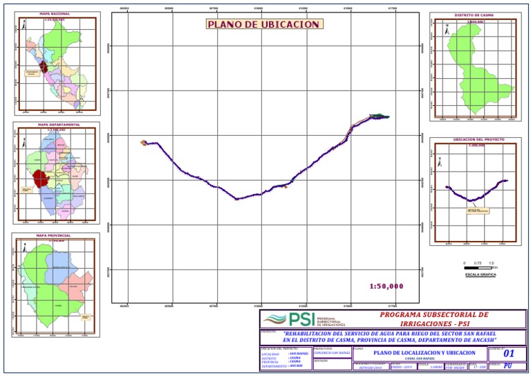Plano de Ubicacion - Casma | PDF