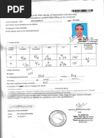Eye Test Certificate for Driving License | PDF