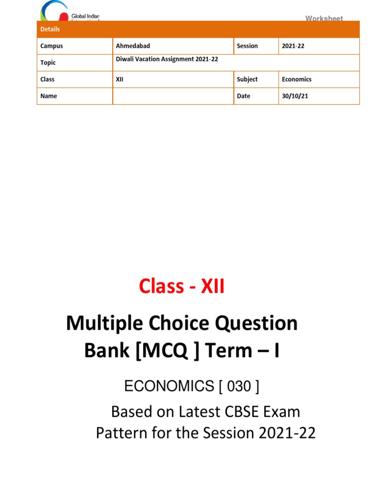 Class 12 Economics HH | PDF | Reserve Bank Of India | Repurchase Agreement