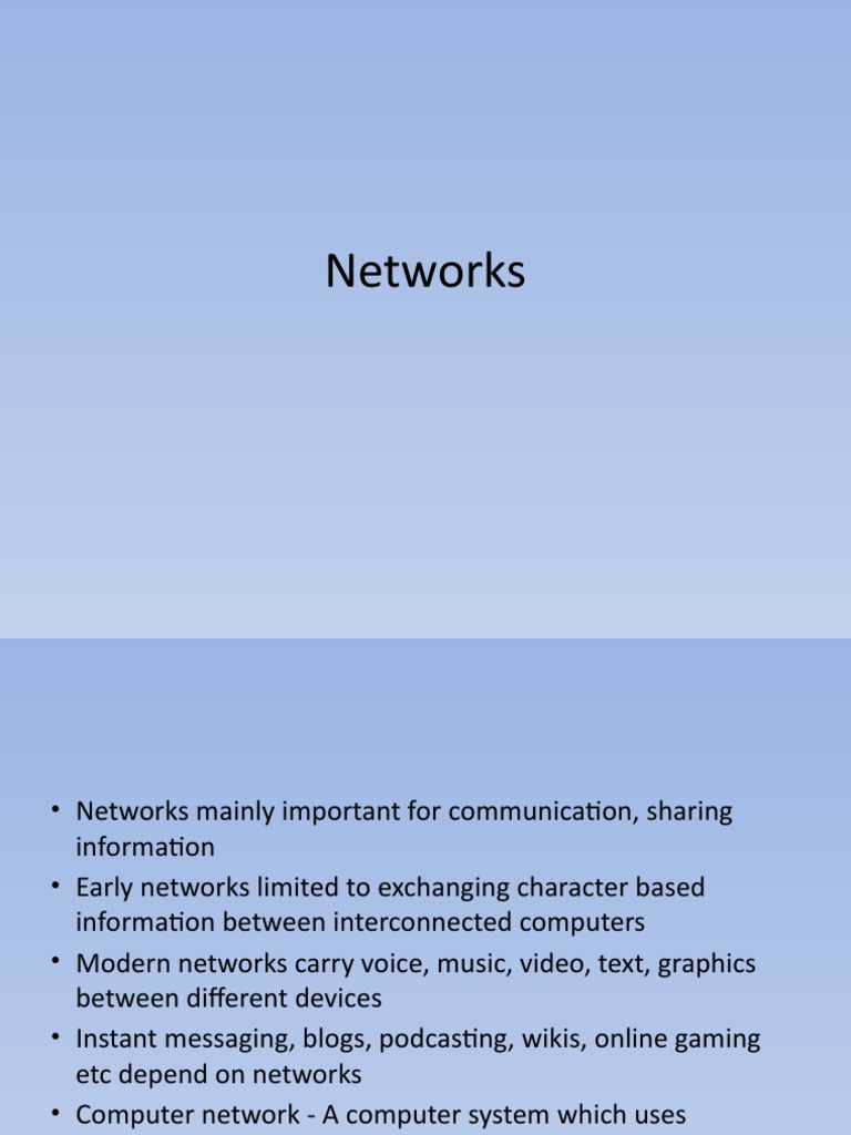 3 Networks | PDF | Computer Network | Virtual Private Network