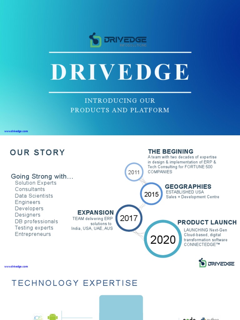 Drivedge Product Platform | PDF | Enterprise Resource Planning | Cloud Computing