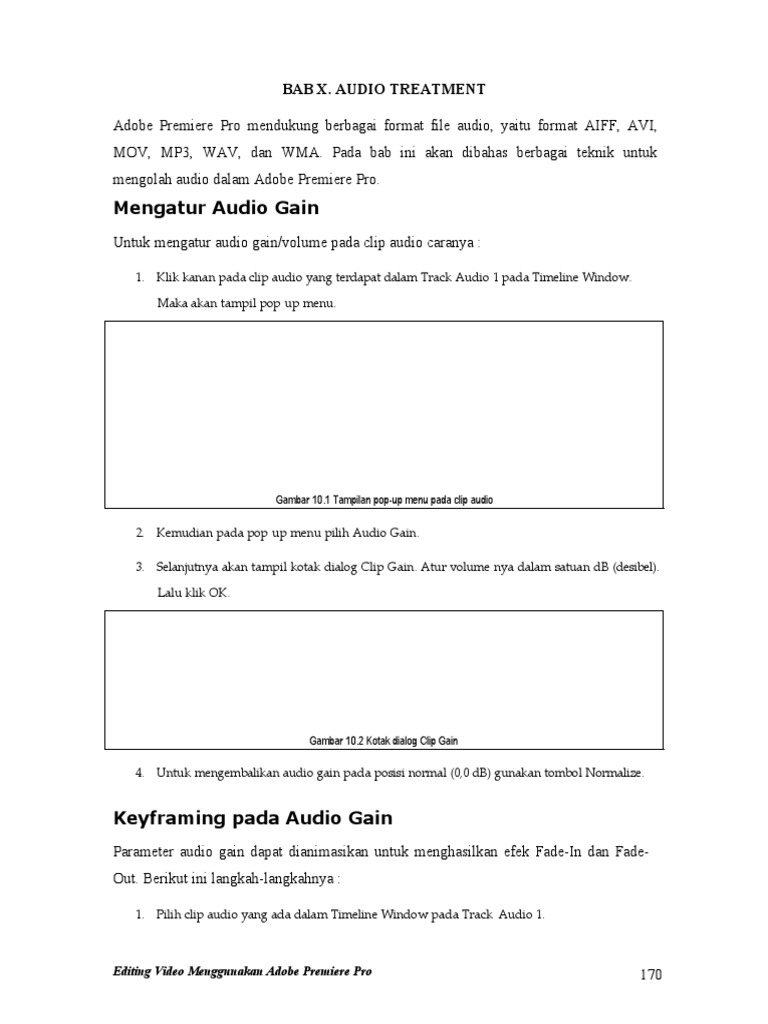 10 Audio Treatment | PDF