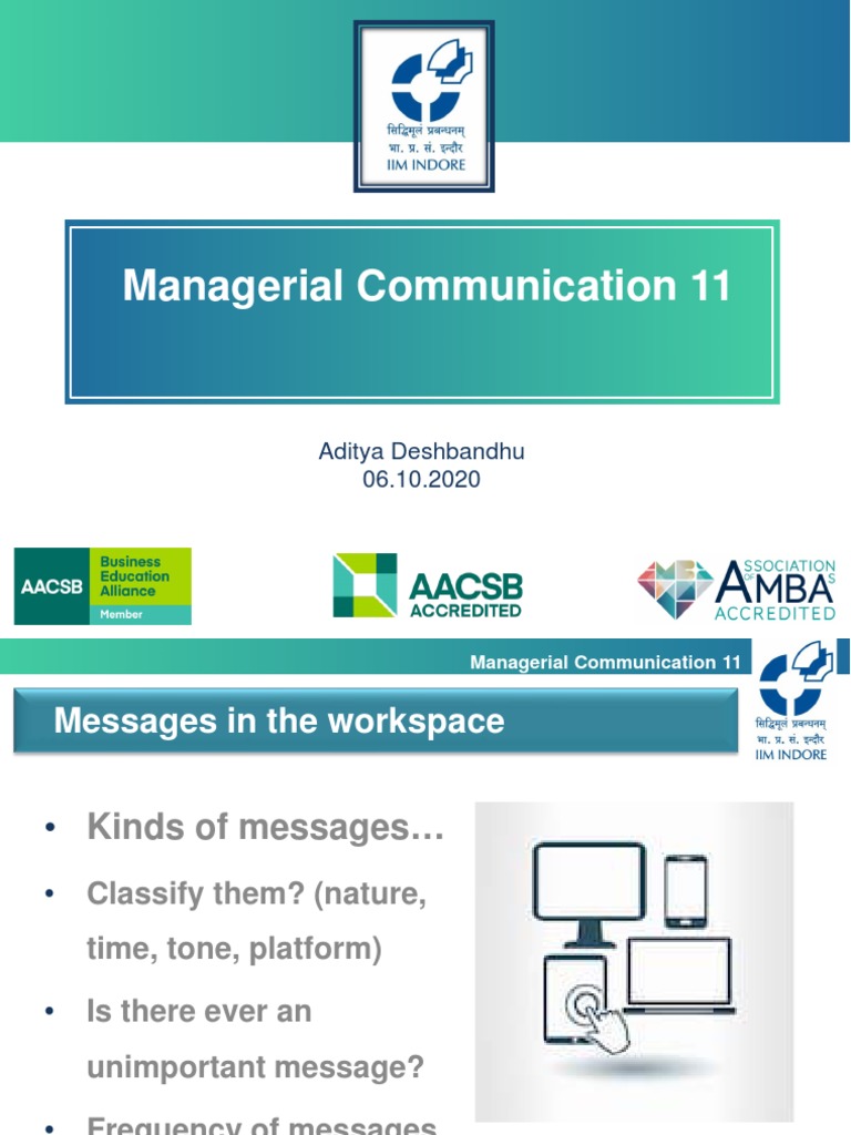 Man. Comm. 11 | PDF | Communication | Empathy