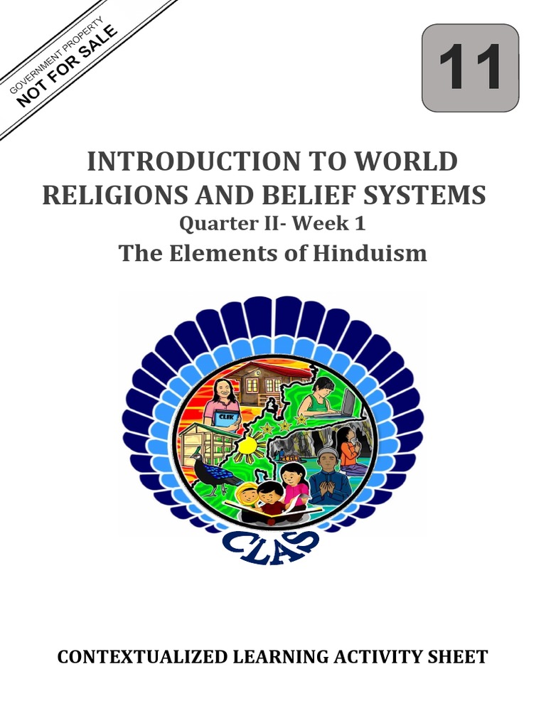 Iwrbs Learning Activity Sheet 1 | PDF | Brahman | Hindu Texts