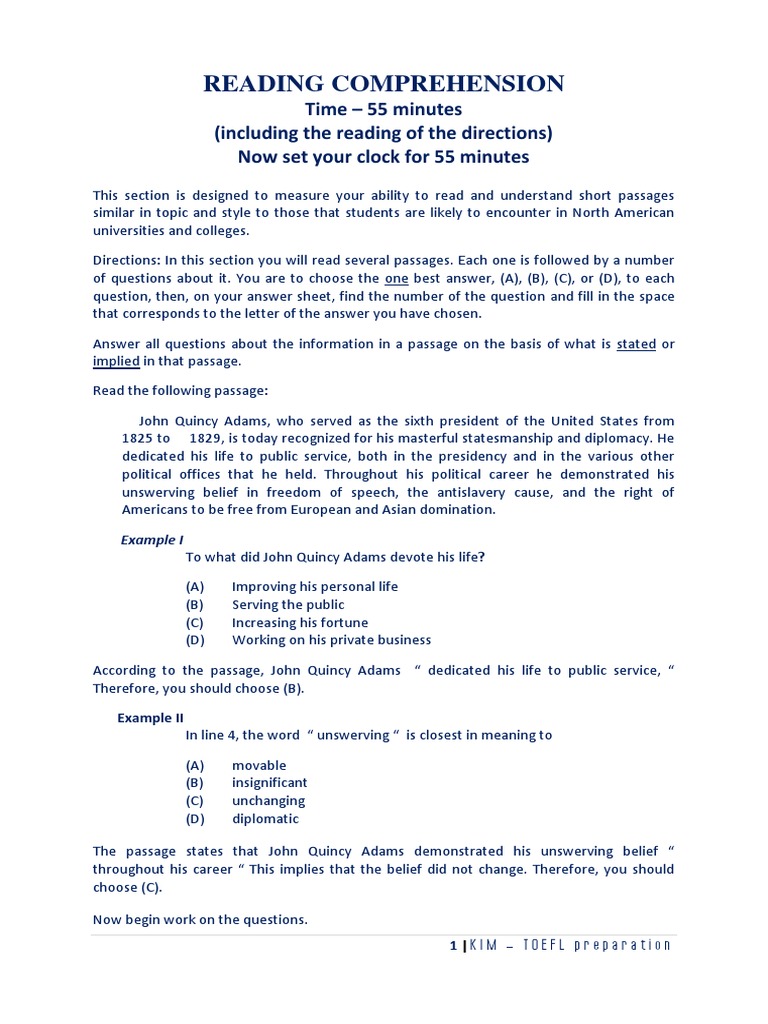 Section Reading Comprehension | PDF | Herman Melville | Algae