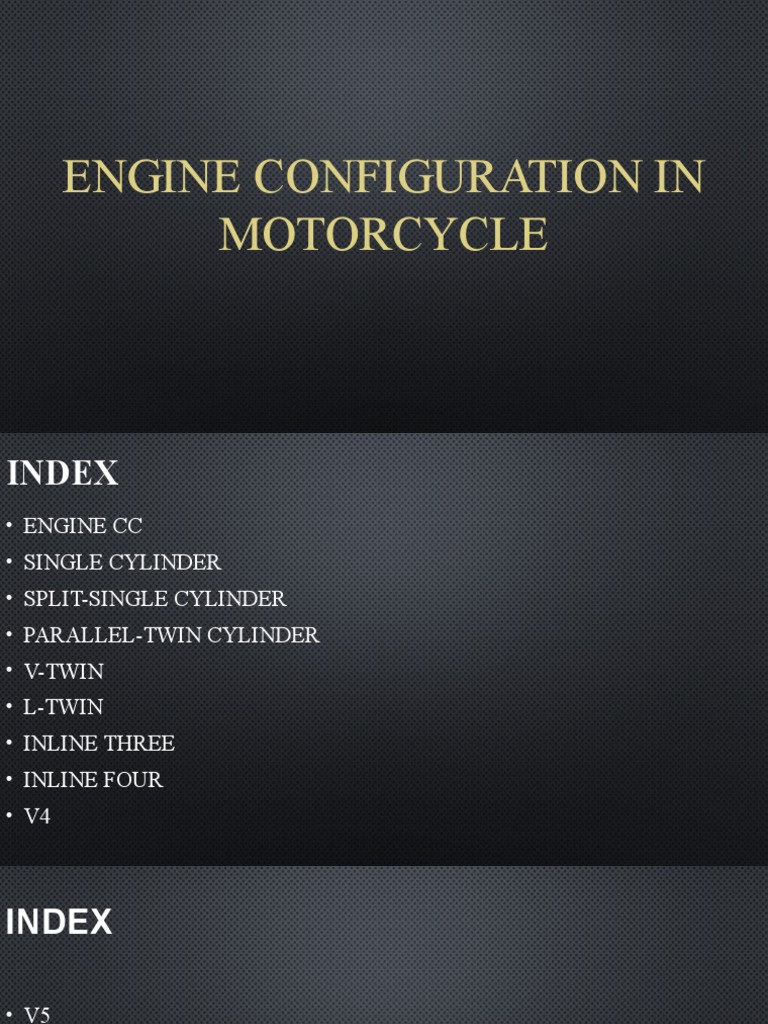 Engine Configuration in Motorcycle | PDF | Engines | Electric Vehicle