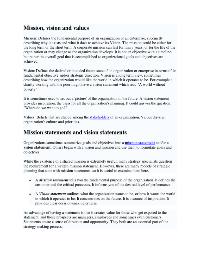 Defining Organizational Direction: A Comprehensive Explanation of ...