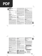 Eumotil S Prospecto | PDF | Tableta (Farmacia) | Drogas