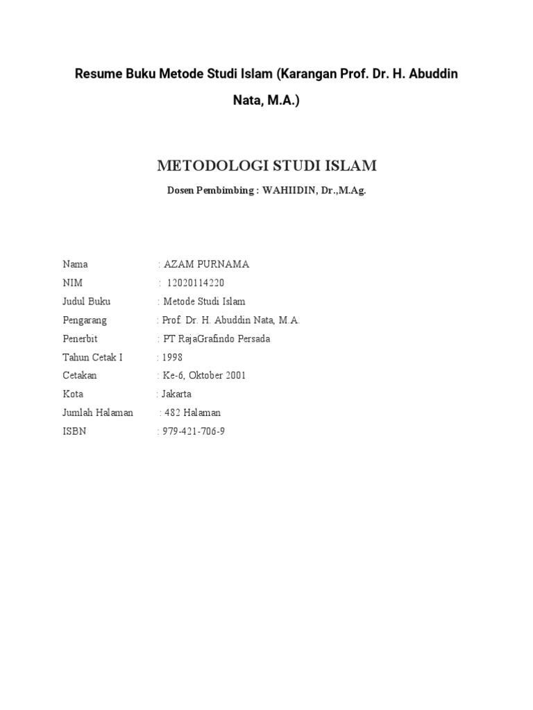 Resume MSI Bab 6 | PDF