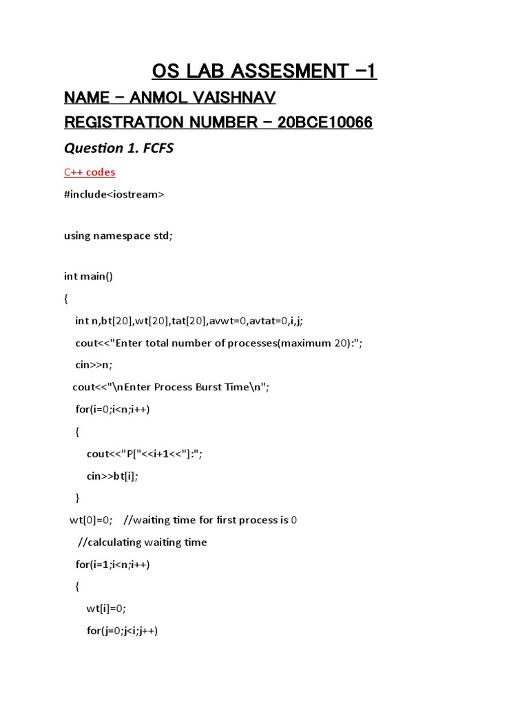 Os Lab Assignment | PDF | Computer Libraries | Systems Engineering