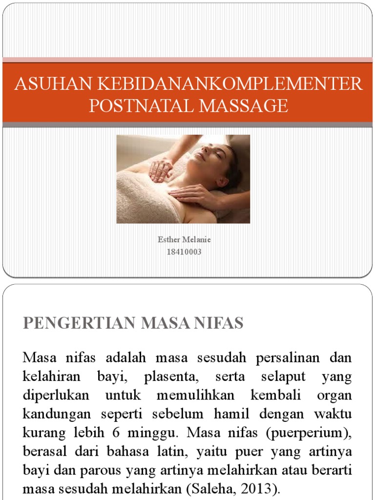 Loving Postnatal Massage | PDF