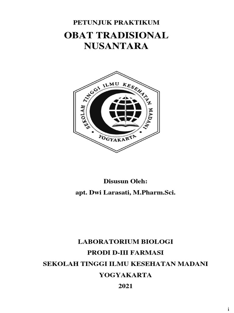 Buku Panduan Obat Tradisional Pdf