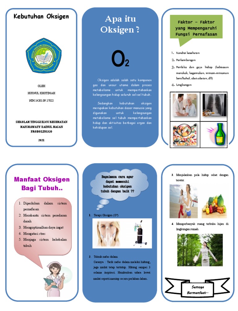 Leaflet Oksigenasi | PDF