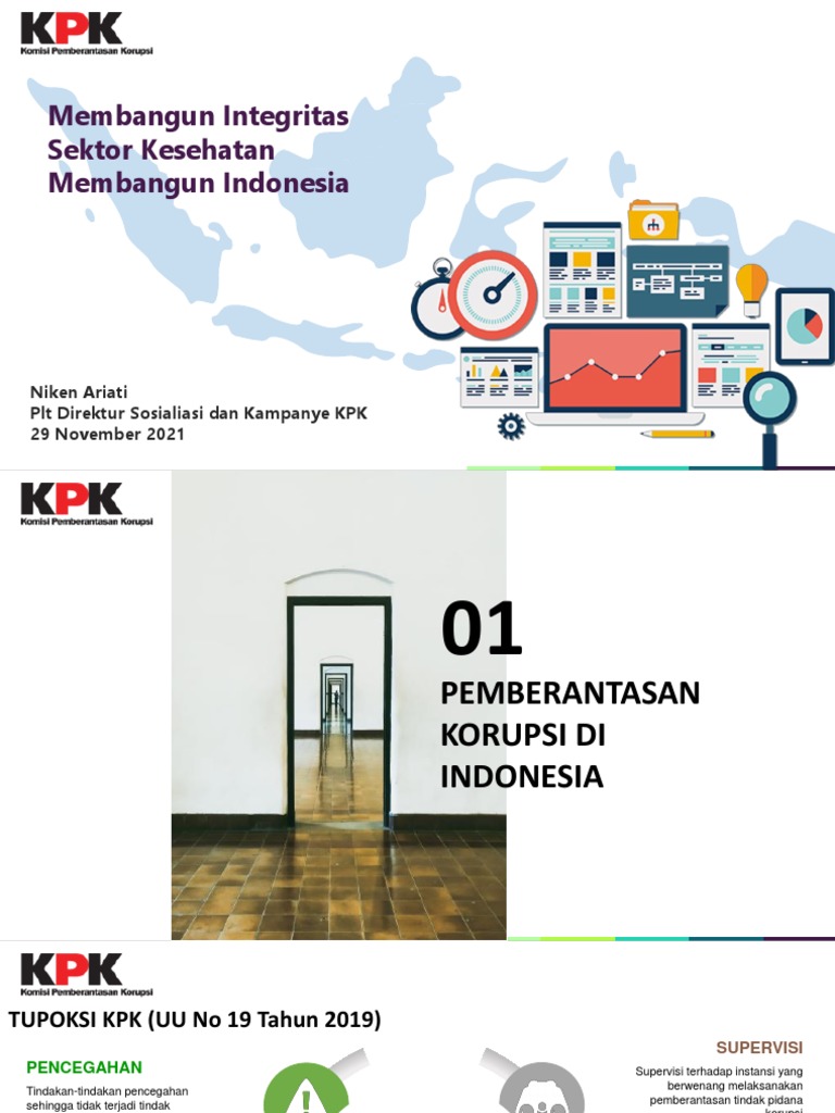 KPK - Niken Ariati - Membangun Integritas Sektor Kesehatan | PDF