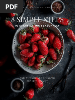 Seasonal Food Chart Print | PDF | Foods