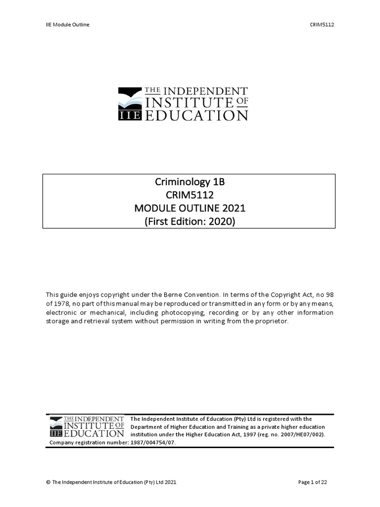 Learn Module Outline | PDF | Violence | Learning