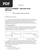 Shaft Alignment Reverse Indicators Method (Solved Example) | PDF | Data Analysis
