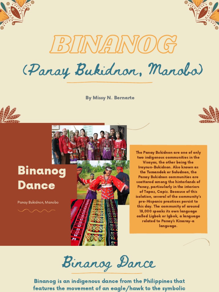 Binanog Dance of Panay Bukidnon | PDF | Dances