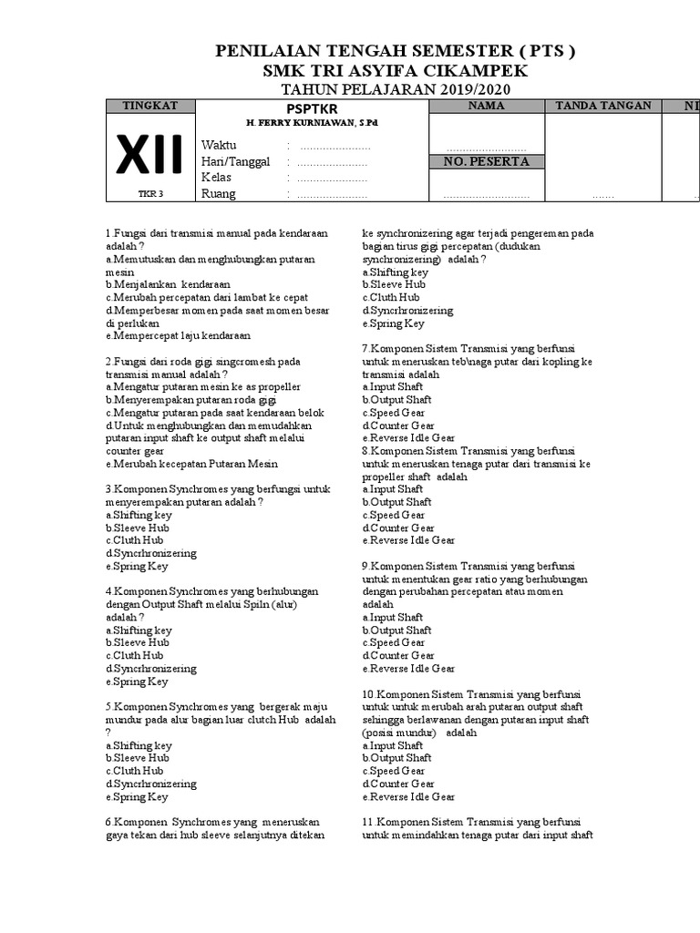 PSPTKR H Ferry | PDF