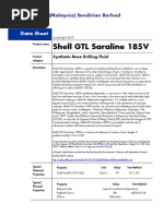 Shell - GTL Sarawax Sx105 | PDF | Wax | Alkane