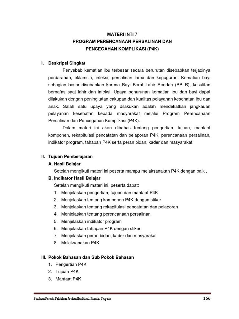 P4K Peserta | PDF
