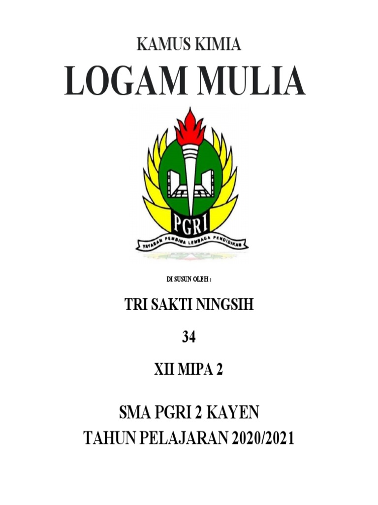 Jenis dan Sifat Logam Mulia | PDF