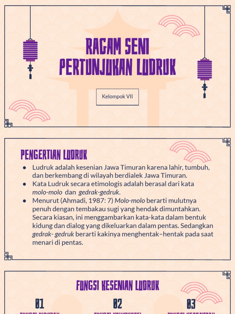 Ragam Seni Pertunjukan Ludruk | PDF | Seni & Disiplin Bahasa | Kajian Bahasa Asing