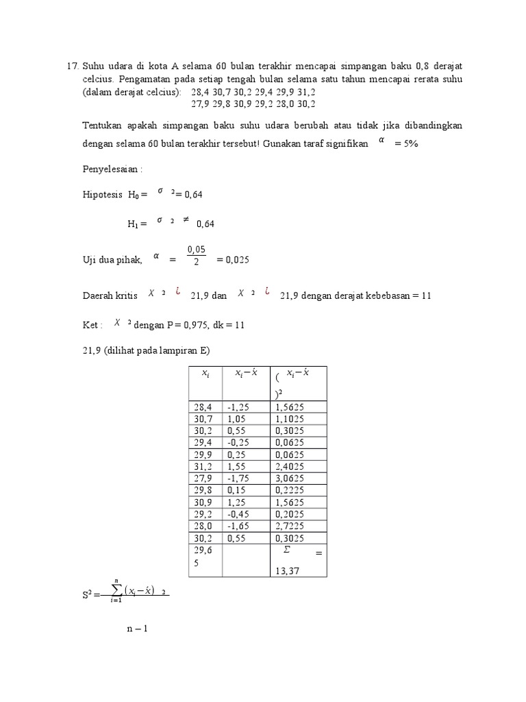 Tugas Statistik | PDF