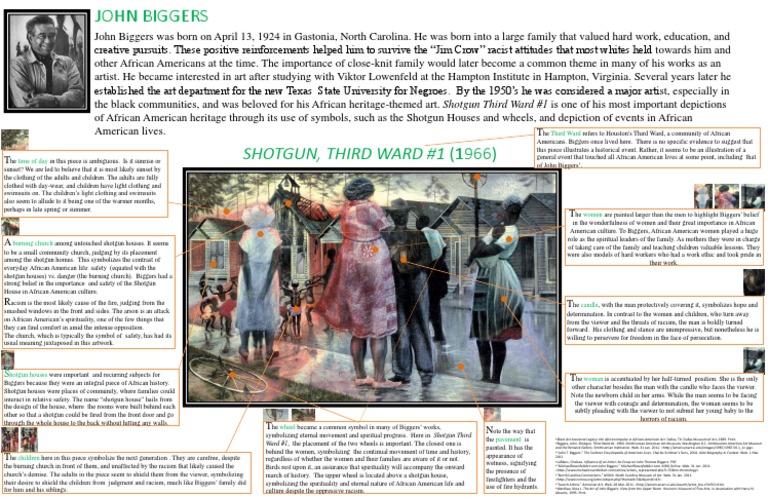 Annotated Art Project | PDF