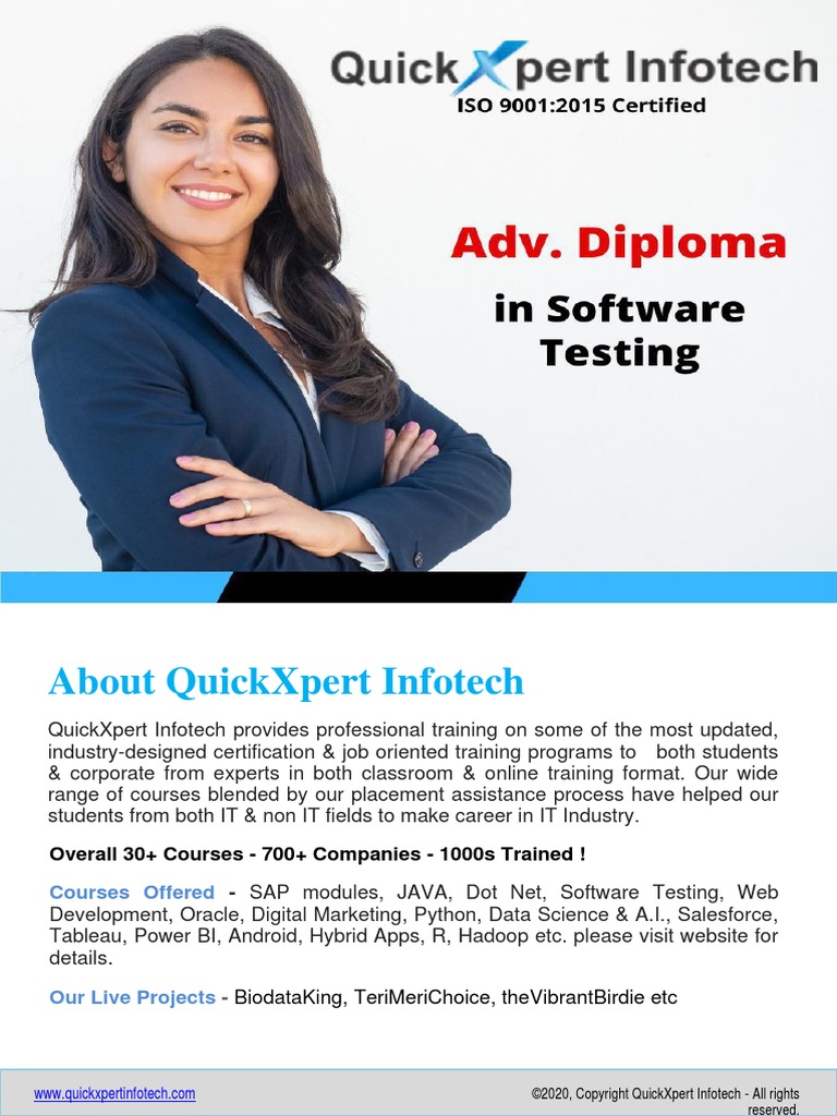 About Quickxpert Infotech Sap Modules Java Dot Net Software