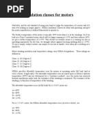 NEMA Motor Insulation Classes Explained | PDF | Thermal Insulation ...