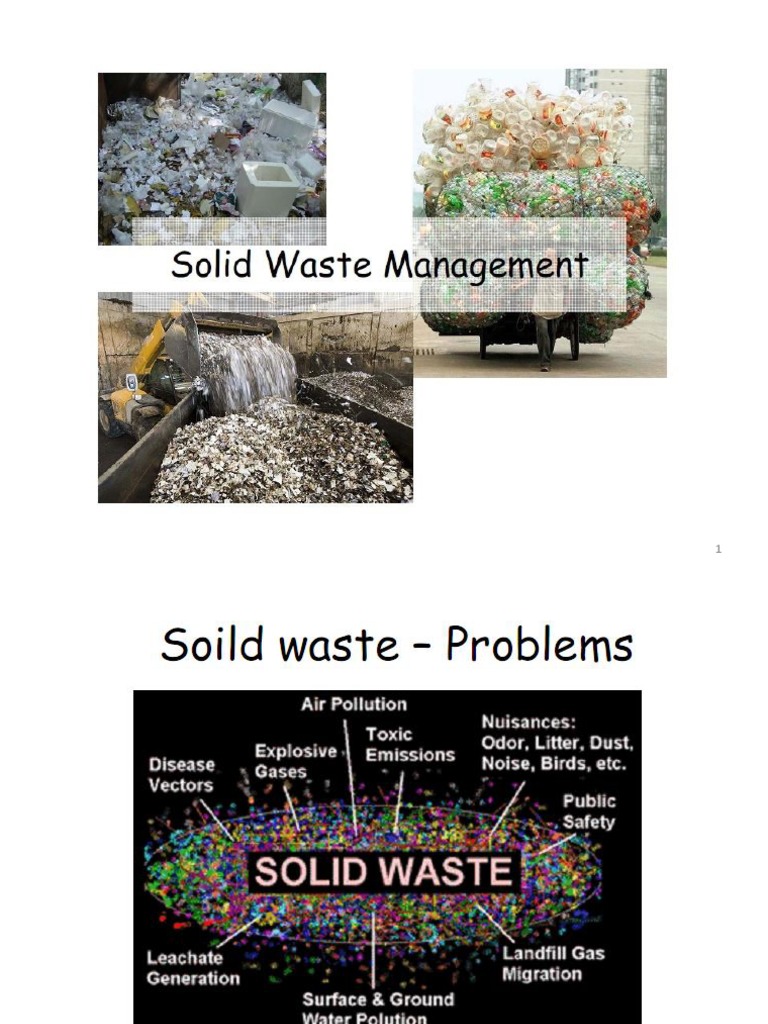 Module 3 B Solid Waste Management 4 | PDF | Waste | Waste Management