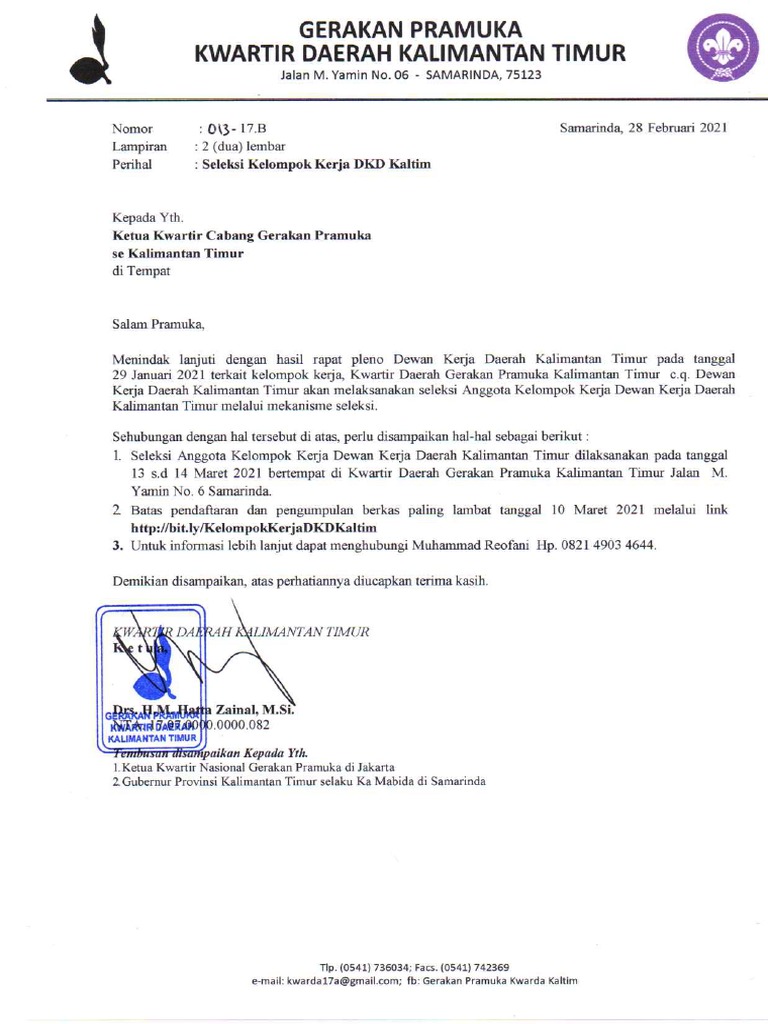 Surat Edaran DKD 2021 | PDF