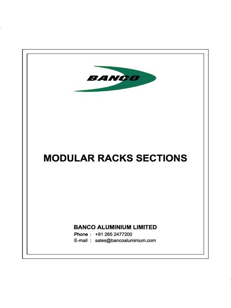 Modular Racks | PDF