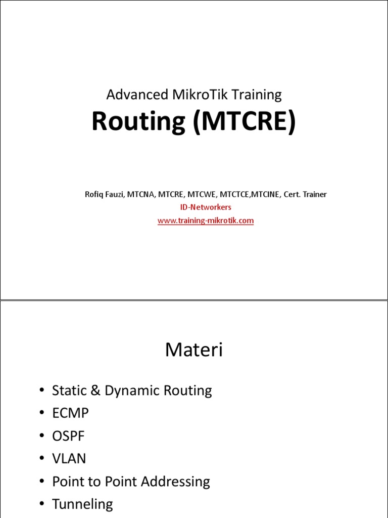 Modul Mtcre | PDF