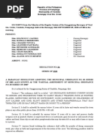 Barangay Protection Order Sample | PDF | Justice | Public Law