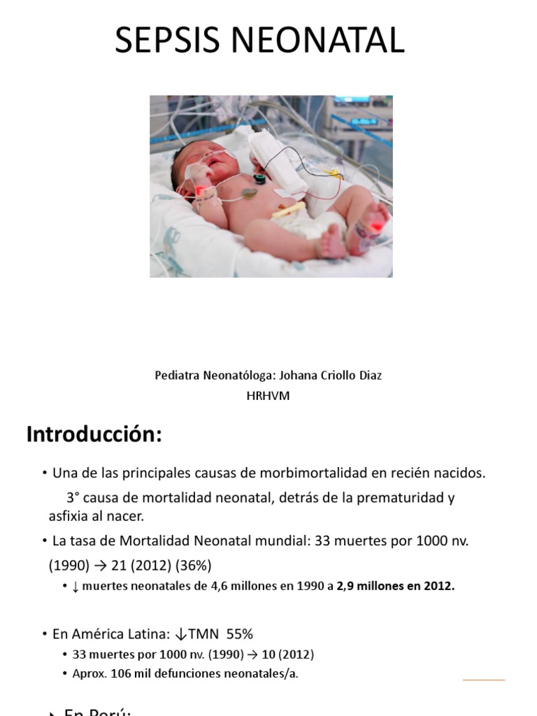SEPSIS NEONATAL Johana | PDF | Septicemia | Microbiología