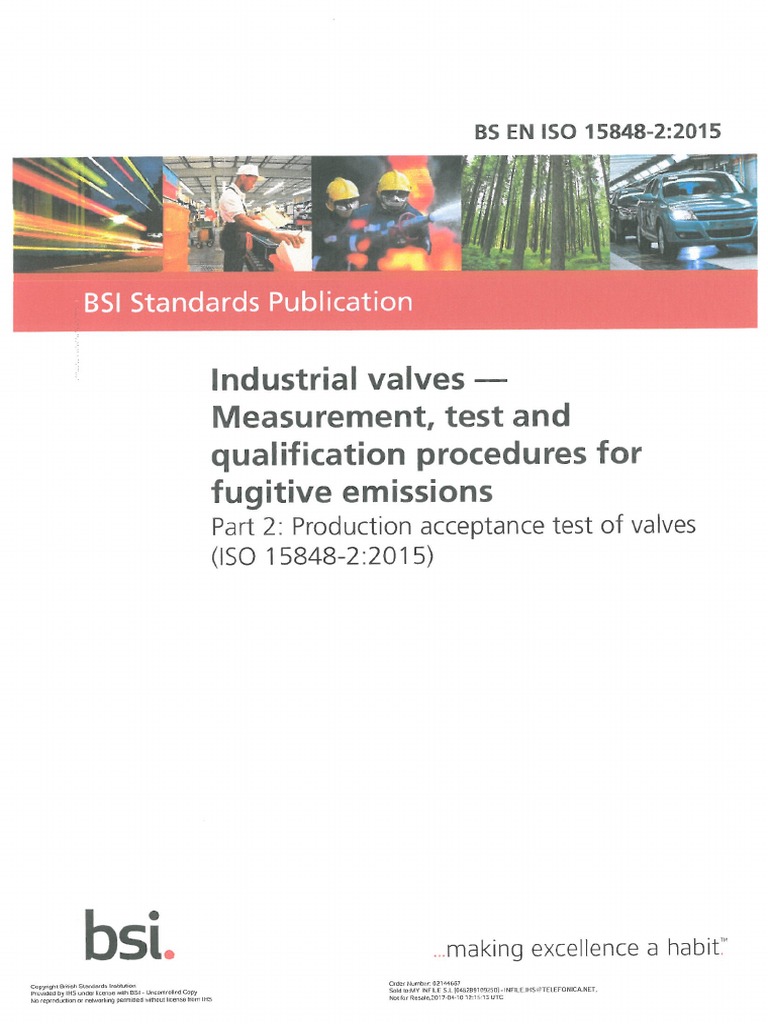 BS en Iso 15848-2 - 2015 | PDF