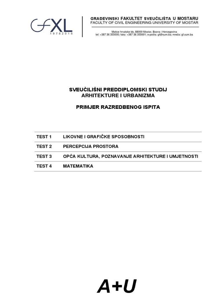 VODIC Za pripremu-AiU | PDF