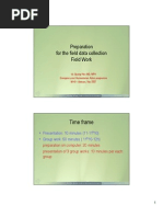 Field Visit Report Format | PDF