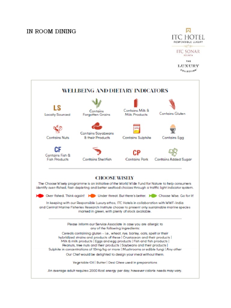 In Room Dining | PDF | Pancake | Cooking
