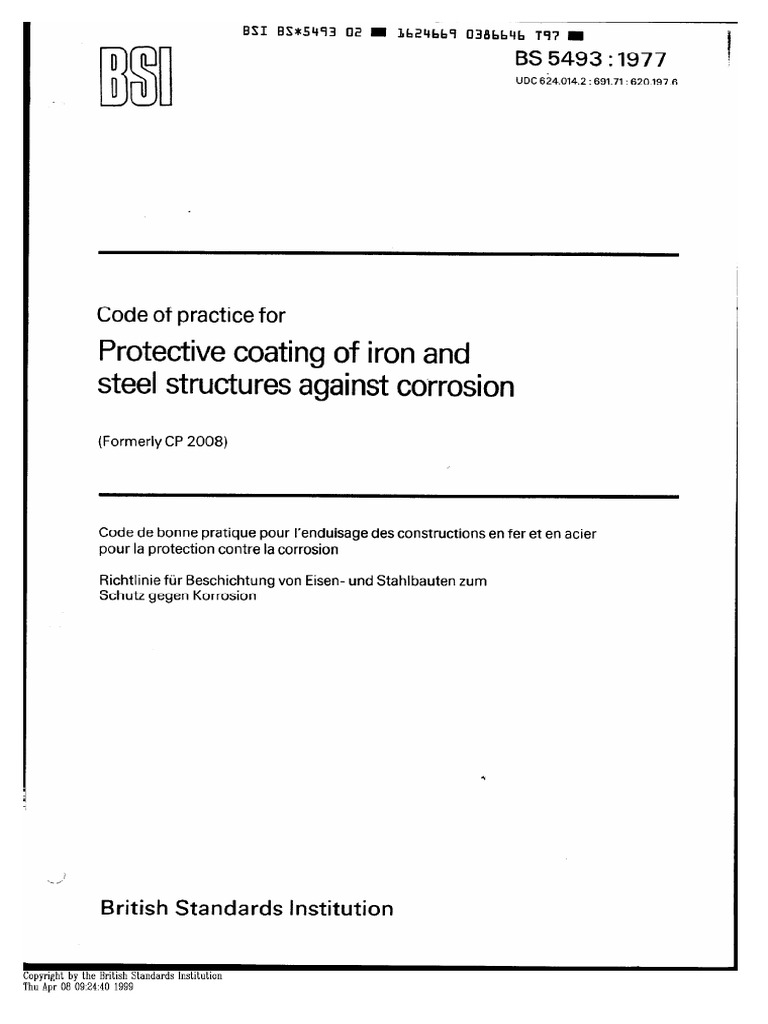BS5493 Code | PDF