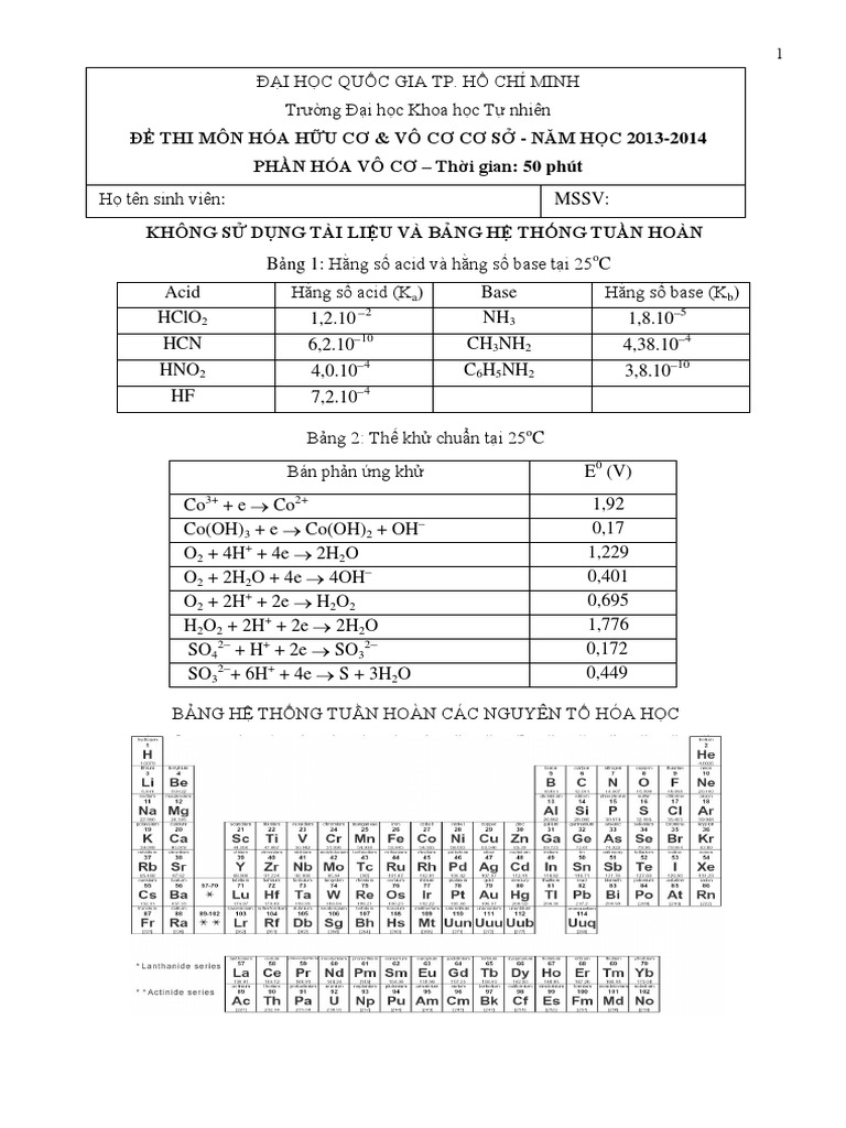 De Thi HDC B2 - 2013 | PDF
